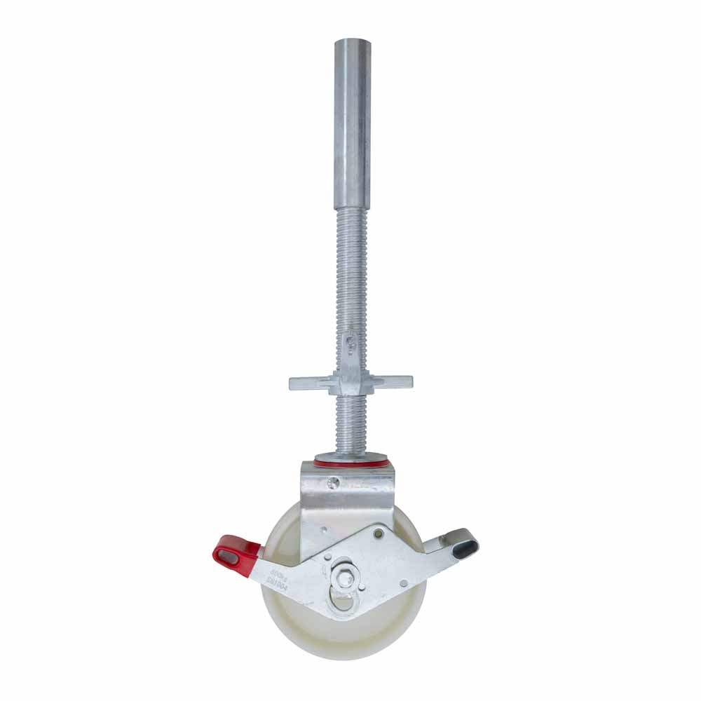 Euroscaffold nylon steigerwiel met stalen spindel » RSN Safety